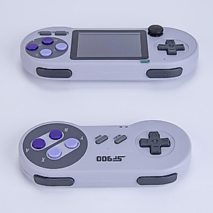 3-inch Data Frog SF2000 HD Arcade Game Console, Handheld Game Console for Kids Adults, with 1500mAh Battery 6000 Classic Games Supports Multiple emulators (Dual-Player Mode)