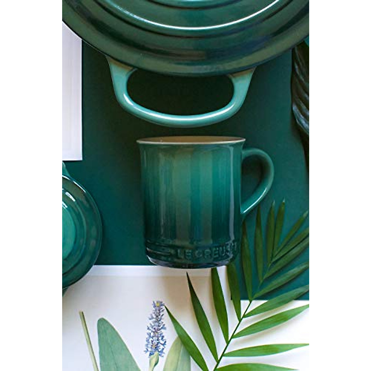 Le Creuset Stoneware Espresso Mug, 3 oz., Artichaut