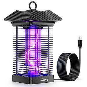 Buzbug LED Bug Zapper Indoor Outdoor, 10 Years Lifespan Lamp Sustainable Less Power, Durable Instant Electric Mosquito Insect Killer Fly Zapper, for Garden Backyard Patio Sport Fields Home -MO005B