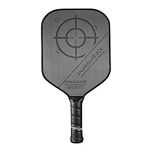 Engage Pickleball Pursuit RX Pickleball Paddle - Graphite Pickleball Paddle with Black Core - USAPA Approved - Made in USA (1/2" for Power, Standard (7.9-8.3oz))