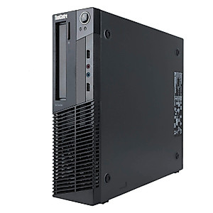 Lenovo ThinkCentre M91P Samll Form Factor Desktop PC, Intel Core i5-2500 up to 3.7GHZ, 16G DDR3, 1T, DVD-ROM BT 4.0 WiFi, Windows 10 64-Multi-Language Support English/Spanish/French (Renewed)