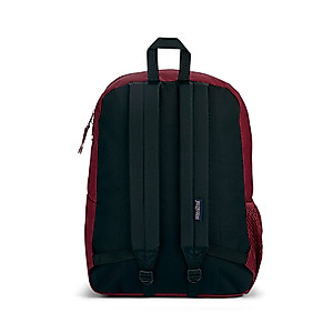 JanSport Cross Town Backpack, Russet Red, One Size