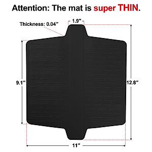 Sink Divider Ultra Thin Sink Saddle Mat VELOVYO Sink Protector Super Soft Kitchen Sink Mat No Smell Never Stain Durable