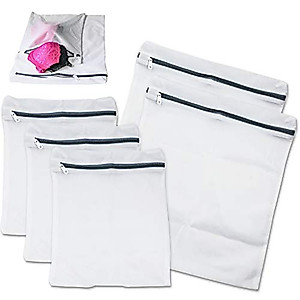 Simple Houseware Laundry Bra Lingerie Mesh Wash Bag (2 Large & 3 Medium)