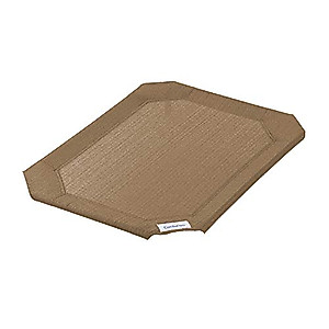 Coolaroo Replacement Cover, The Original Elevated Pet Bed by Coolaroo, Medium, Nutmeg