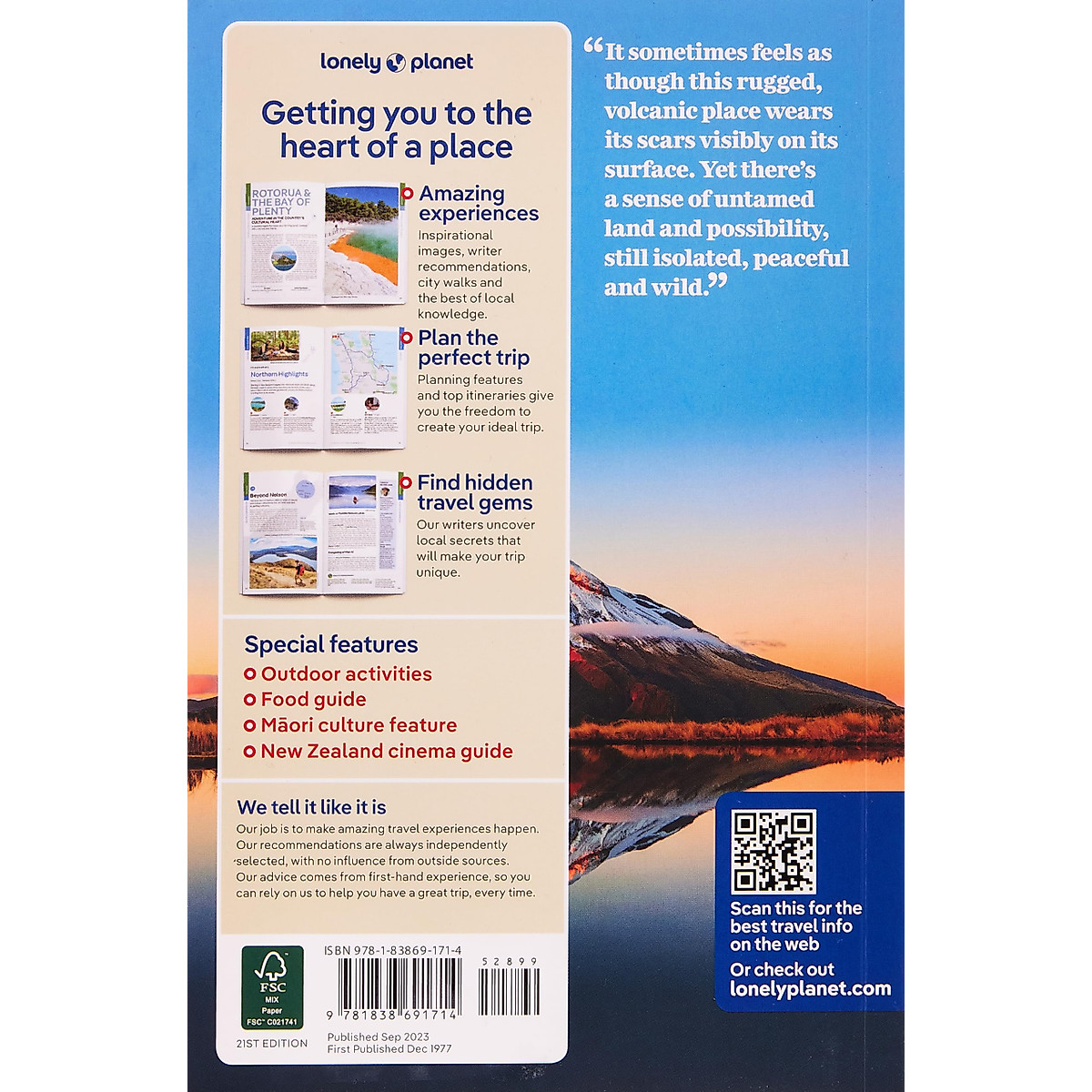 Lonely Planet New Zealand 20 (Travel Guide)