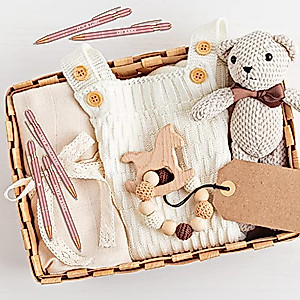 Outus 50 Pcs Baby Shower Ballpoint Pen with Stylus Tip 2 in 1 Metal Pen Retractable Pens Stylus Black Ink Pens for Baby Shower Party Favors, Black Ink (Rose Gold, Girl)