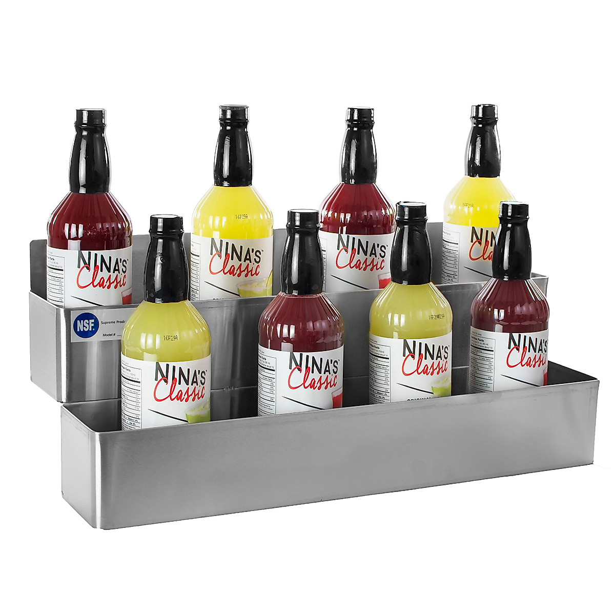 Gusto - 22" Stainless Double-Tier Speed Rail, Each