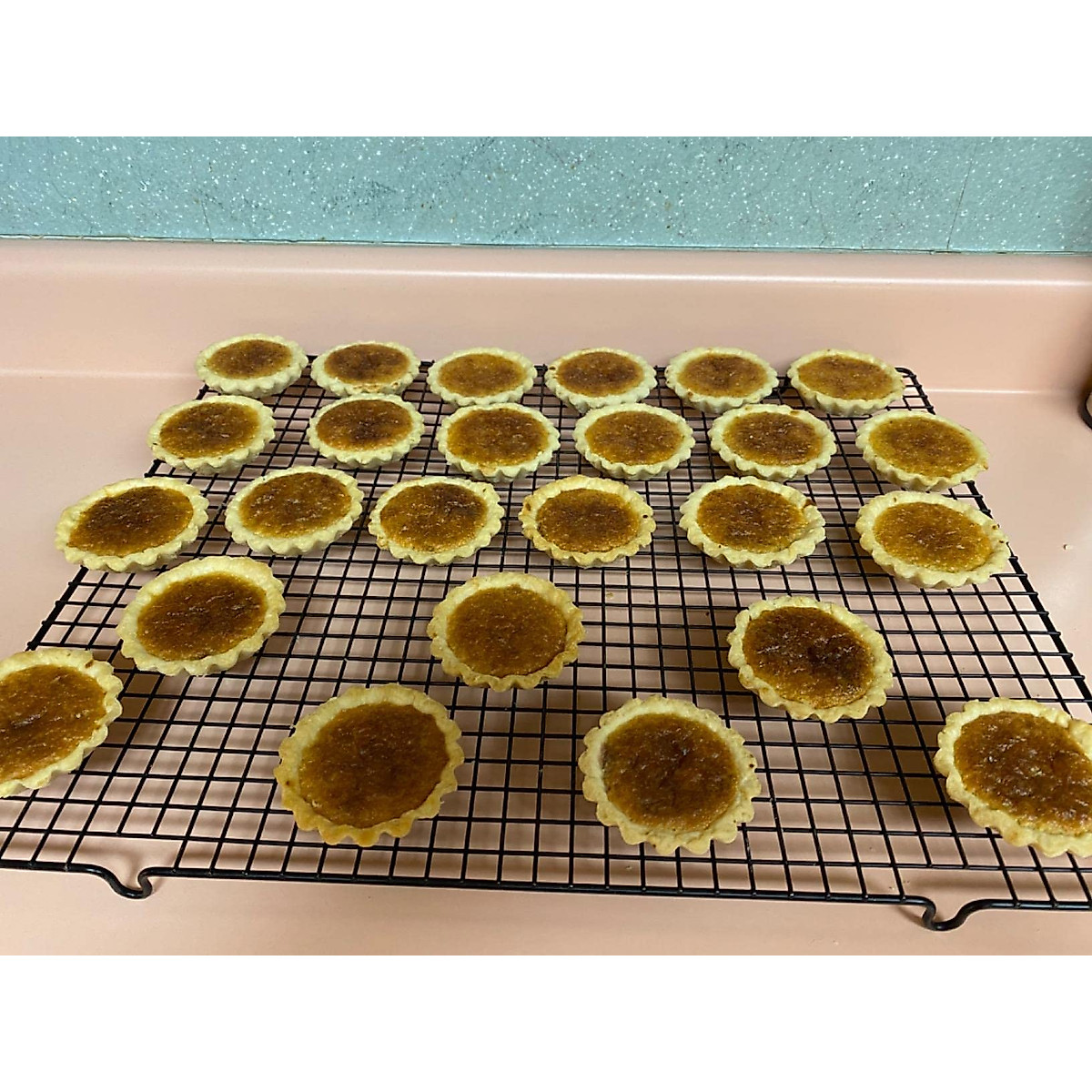 Xstronq Egg Tart Molds 12PCS Tart Pan, Mini Carbon Steel Non Stick Tart Pans, Tart Molds For Baking (2.6 inch)