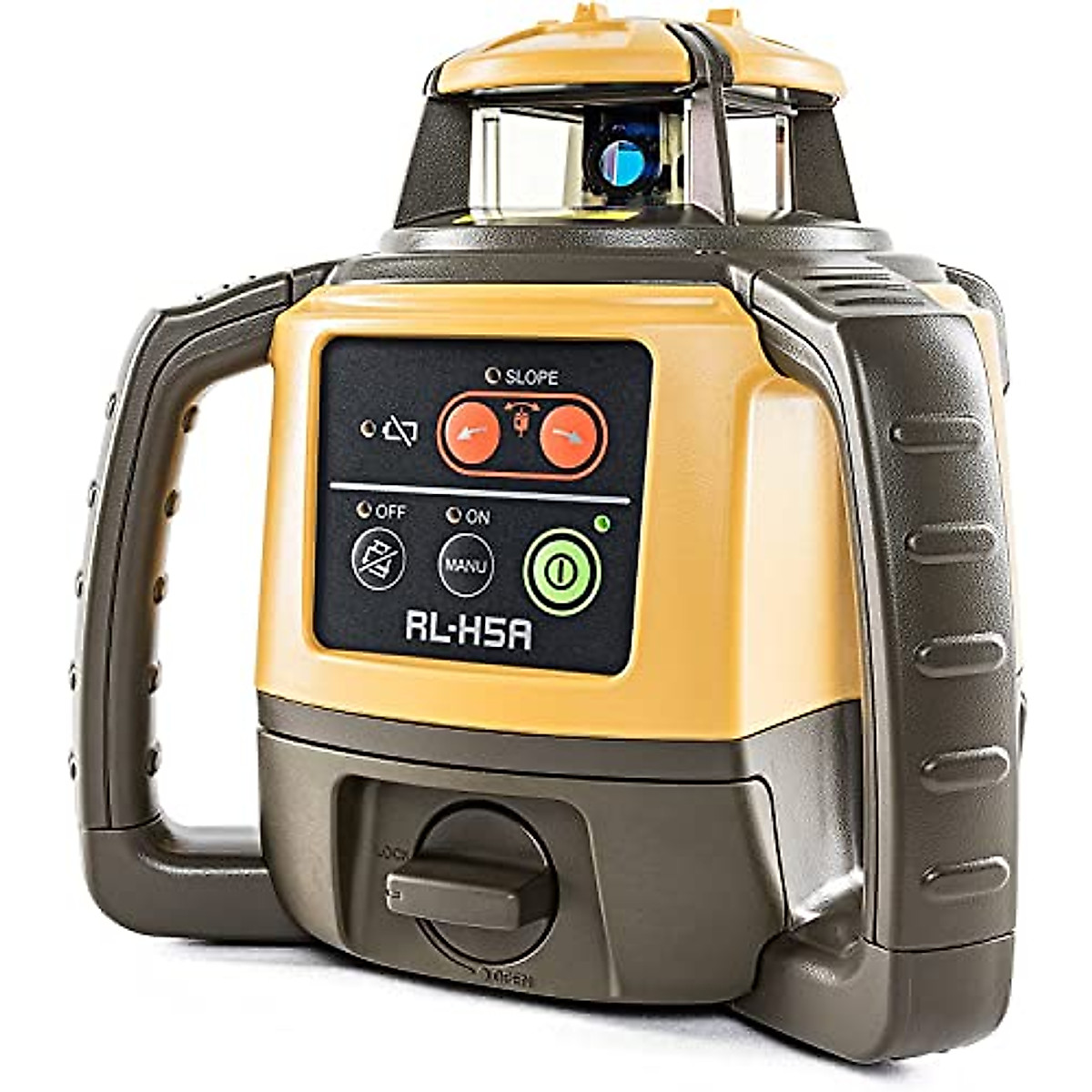Topcon RL-H5A Self Leveling Horizontal Rotary Laser with Bonus EDEN Field Book, IP66 Rating Drop, Dust, Water Resistant, 800m Construction Laser, Includes LS-80L Receiver, Detector Holder, Soft Case