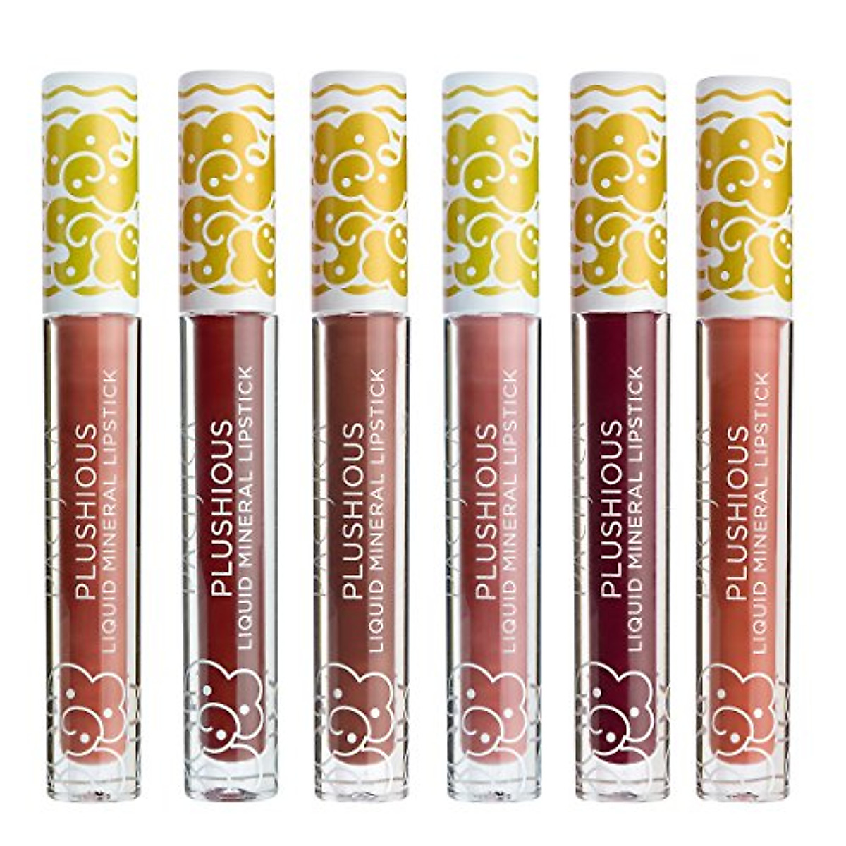Pacifica Beauty Plushious Liquid Lipstick, Flawless, 0.07 Ounce