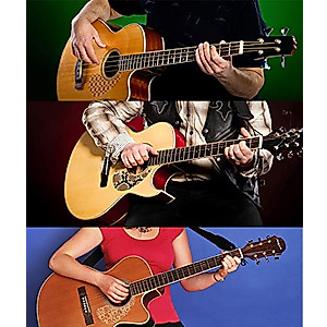 Healing shield Premium Acoustic Guitar Pickguard Pick Guard, Clear Glossy, Style Type, Modern