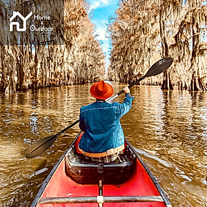 S.Y. Home&Outdoor Kayak Paddle Aluminum Alloy Oars for Boat 87.5 Inches Heavy Duty Canoe Paddle Asymmetrical Lightweight Boating Oar - Yellow