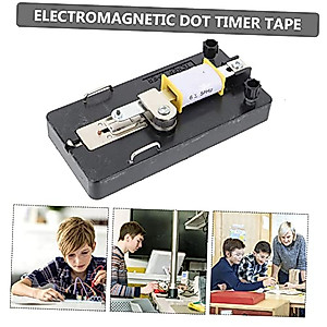 ULTECHNOVO 3 Sets dot Timer Electro Magnets kit bood Tape Physics timers Tool Bag Physics lab Supplies Toolkit Teaching Instruments Brain Toys Electromagnet kit Puzzle Turntable Student Metal
