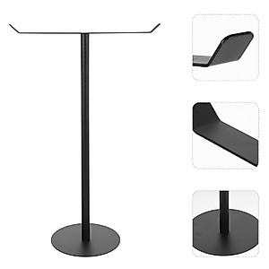Cabilock T-Shaped Towel Rack Bathroom Hand Towel Holder Hand Towel Holder Stand with Heavy Base T-Shape Towel Rack Countertop - Bar for Bathroom Kitchen Countertop Towel Stand