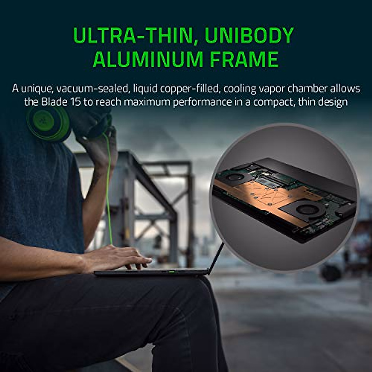 Razer Blade 15 Advanced Gaming Laptop 2020: Intel Core i7-10875H 8-Core, NVIDIA GeForce RTX 2080 SUPER Max-Q, 15.6” 4K OLED Touch, 16GB RAM, 1TB SSD, CNC Aluminum, Chroma, Thunderbolt 3, Creator Ready