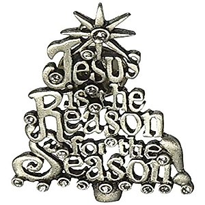 Cathedral Art Jesus is The Reason (Abbey & CA Gift) Decorative Pin, One Size