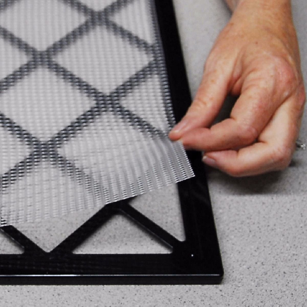 Excalibur 14" x 14" Polyscreen Mesh Tray Screen Inserts for 5 and 9 Tray Excalibur Dehydrators (5 Pack)