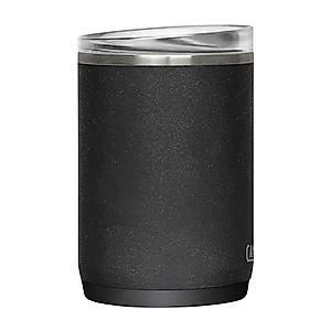 CamelBak Thrive Leak-Proof 16 oz Mug, Insulated Stainless Steel - For travel, coffee, tea, hot beverages - Spill Proof - Cup-holder Compatible, Black