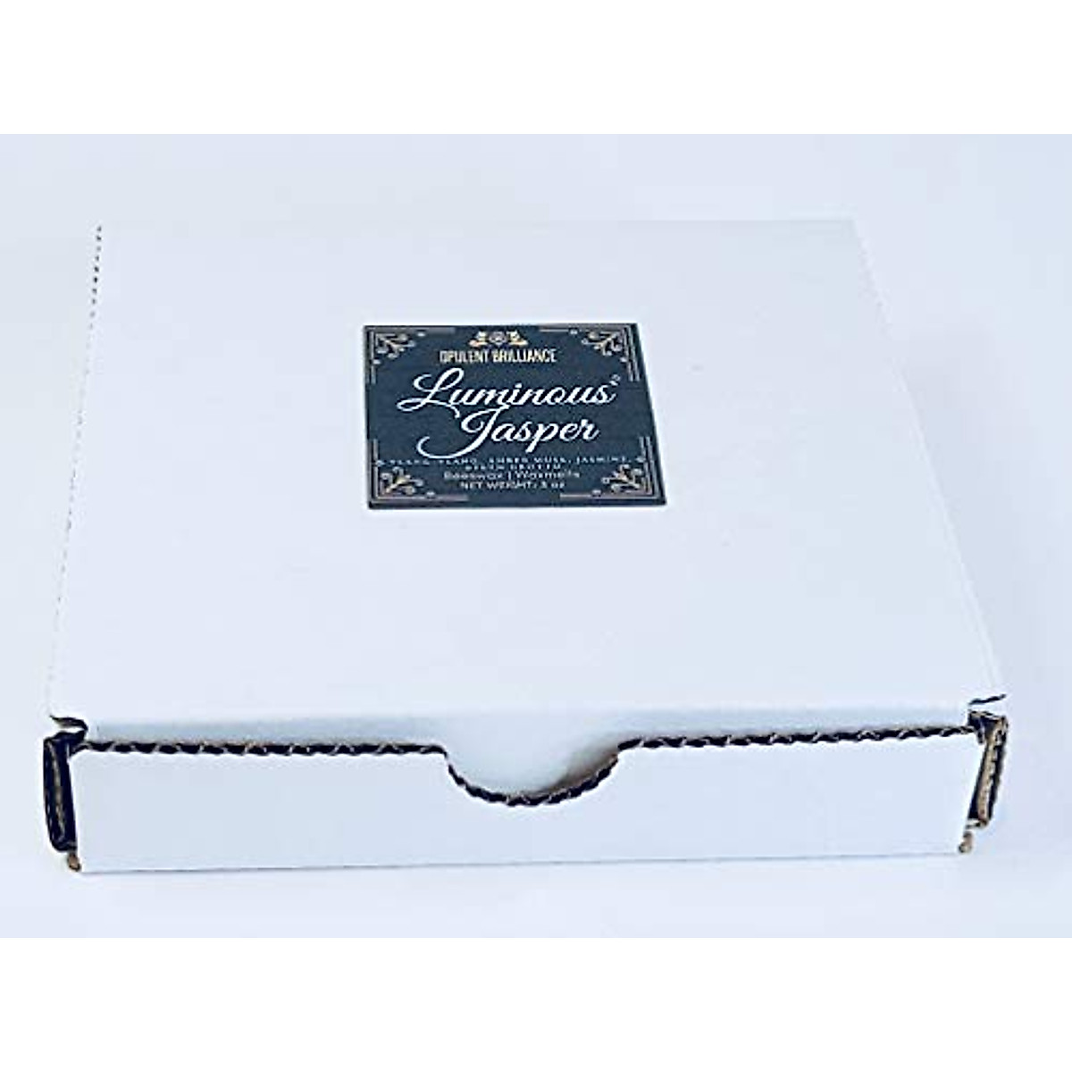 Luminous Jasper | Jasmine, Amber Musk | Organic Wax Melts | Beeswax Wax Melts | Scented Wax Tarts | Opulent Brilliance 3 oz