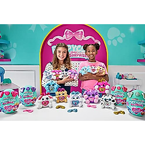 Rainbocorns Puppycorn Surprise Series 3 (Dalmation) by ZURU, Collectible Plush Stuffed Animal, Surprise Egg, Sticker Pack, Slime, Dog Plush, Ages 3+ for Girls, Children