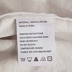 2pcs Twin Duvet Cover Set - Twin XL Comforter Cover with Zipper Closure Convenient for Youth Students in Dormitory Housing & Suite - Durable Bedding Set with Grey Ruffles Chic for Inns Hotels