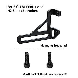 BIQU MicroProbe V2.0 + Mounting Bracket B1/ H2/ Ender-3/ Ender-3 V2 Auto Bed Leveling Sensor kit 3D Printer Leveling Tool for RatRig VC3 Voron 2.4