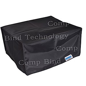 Comp Bind Technology Dust Cover Compatible with Brother MFC-J985DW Smart All-in-One Printer, Black Nylon Anti-Static Cover Dimensions 16.5''W x 13.4''D x 6.8''H