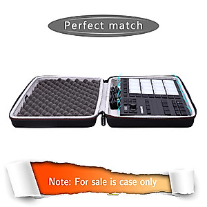LTGEM EVA Hard Case for Native Instruments Maschine Mikro Mk3 Drum Controller