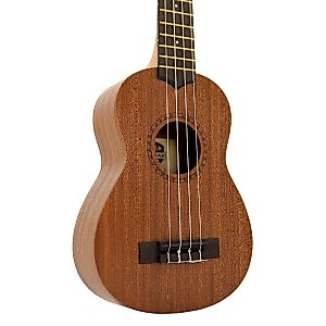 Official Kala Learn to Play Ukulele Soprano Starter Kit, Satin Mahogany – Includes online lessons, tuner app, and booklet (KALA-LTP-S)