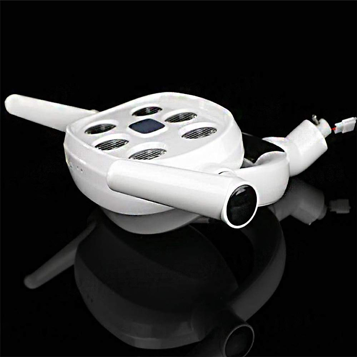 15W Induction Light Dental LED lamp AC/DC 12-24V Dental Oral Lamp for Dental Chair Unit, Pet Surgery Lamp（22mm Connector）