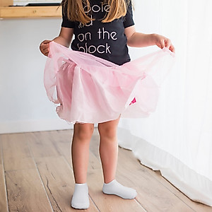 URATOT 24 Pairs Kids' Low Cut Socks Boys' or Girls' Half Cushion Socks Athletic Ankle Socks