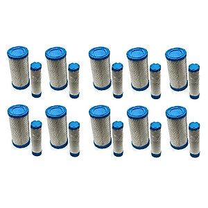 The ROP Shop (10) AIR/PRE Filters Cleaners Set for Exmark/Walker Zero Turn ZTR Lawn Mower