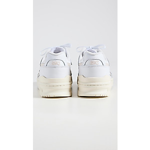 ASICS Women's EX89 Sneakers, White/Mineral Beige, 9 Medium US