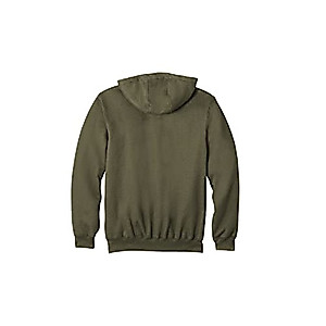 CarharttmensLoose Fit Midweight Full-Zip SweatshirtMossLarge