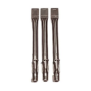 Set of 3 Stainless Steel Burners with Electrodes for Backyard Grill Model BY14-101-001-05