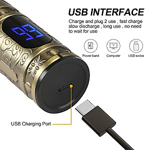 Ufree Electric Shavers for Men, Portable Electric Razor for Men, Mini Mens Shaver, IPX7 Waterproof Mens Electric Shaver, Travel Foil Shaver, Close Shave, Rechargeable Electric Shavers for Men ，Black