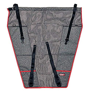 KONG Dog Car Barrier - Protective Mesh Net Car Seat Divider for Pets with Adjustable Straps