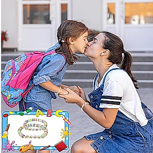 Back to School Bracelet Mommy and Me Bracelet for Mom and Daughter Son First Day of School Gifts for Boys Girls