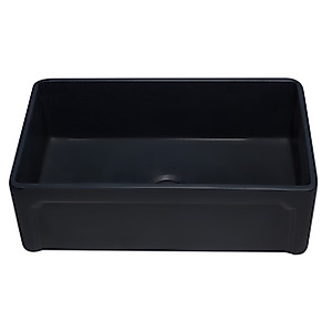 ALFI brand AB3320SB-BM Kitchen Sink, Black Matte
