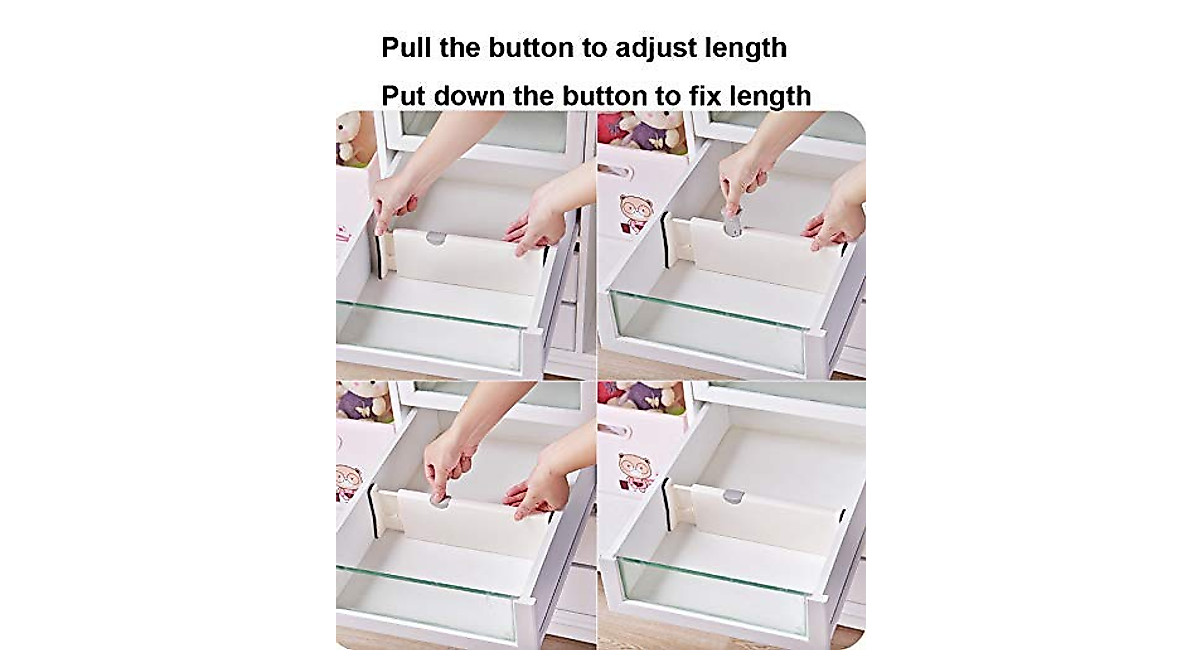 Adjustable Drawer Dividers - Organize with Ease