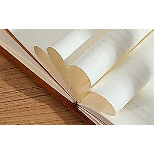 Dafuz To My Daughter Leather Journal from Mom, Personalized Leather Notebook Journals Daughter Chrismas Birthday Gifts from Mother, Refillable Travel Diary for Girls Office Product