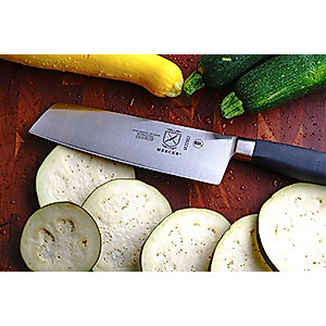 Mercer Culinary M20907 Genesis 7-Inch Nakiri Vegetable Knife,Black