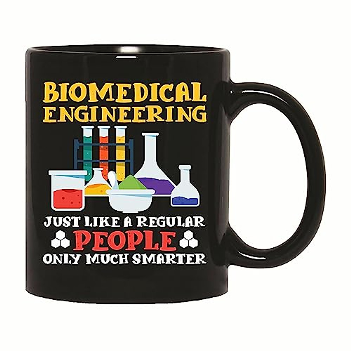 Biomedical Engineers Gift Idea - Perfect for the Smart People 11oz 15oz Black Coffee Mug