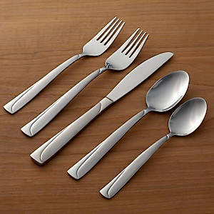 Oneida H025074A Madeline 74 Piece Everyday Flatware Set, Service For 12