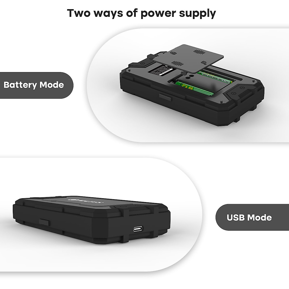 MAXUS Milligram Scale 50g/0.001g, Compact Mg Scale with 50g Calibration Weight, Black Powder Scale for Reloading, includes a Scoop, a Powder Pan, a USB Cable and Tweezers
