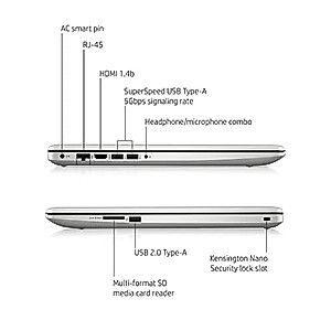 HP 17 Laptop PC, 11 Generation Intel Core, 4 GB RAM, 256 GB SSD, UHD Graphics, 17.3" HD+ Display, Windows 11 Home, Wi-Fi & Bluetooth Combo, 7 Ports, Long Battery Life, HD Webcam 17-by4025nr 2022