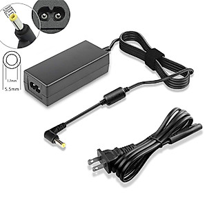 AC Adapter Power Charger Replacement for Dell Inspiron Mini 9 10 10V 12 910 1010 1011 1012 1018 1210 1090-1893 Mini Duo Tablet Vostro A90 Y200J ADP-50SB FSP030-DQDA1 LC.ADT00.006 PP39S 330-2063 30W