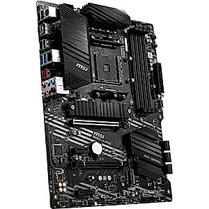 MSI B550-A PRO ProSeries Motherboard (AMD AM4, DDR4, PCIe 4.0, SATA 6Gb/s, M.2, USB 3.2 Gen 2, HDMI/DP, ATX)