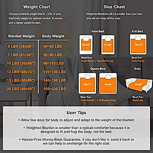 Degrees of Comfort Weighted Blanket Full Size 20 Lbs for Adults, Soft Cozy Fleece Sherpa Heavy Blankets 20lbs, Sand, 60X80 Inch